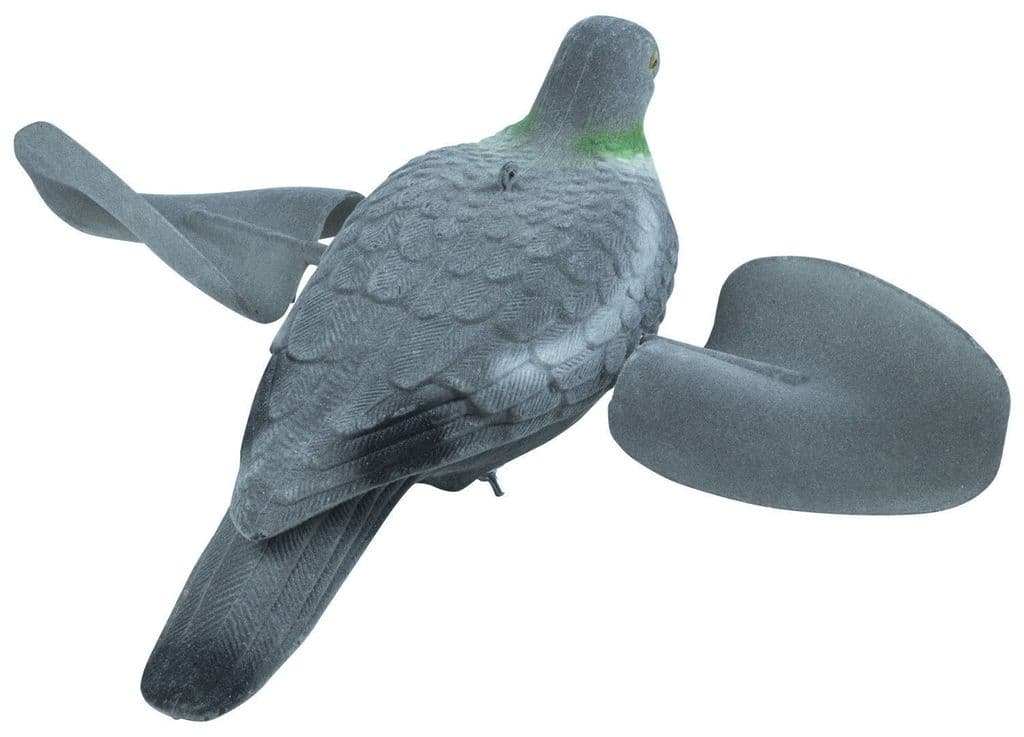 Pigeon Magnet with 2 X Air Pro Pigeon Decoys Rotary Machine Decoying ...